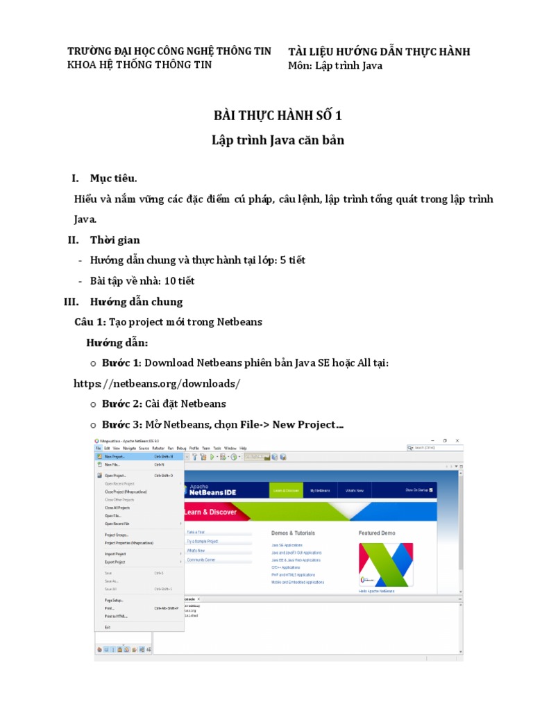 BTTH1 - Lap Trinh Java Can Ban - 140820 | PDF