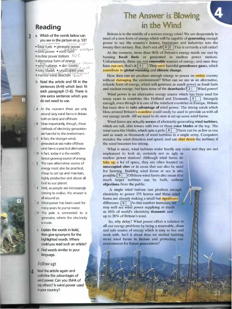 Text About Energy B1+ | PDF