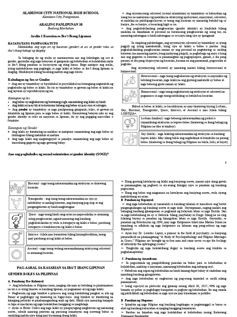 AP 10 AS Q3 Week 1 | PDF