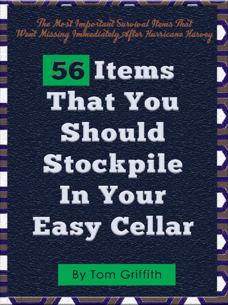 56 Items For Easy Cellar | PDF | Bow And Arrow | Foods