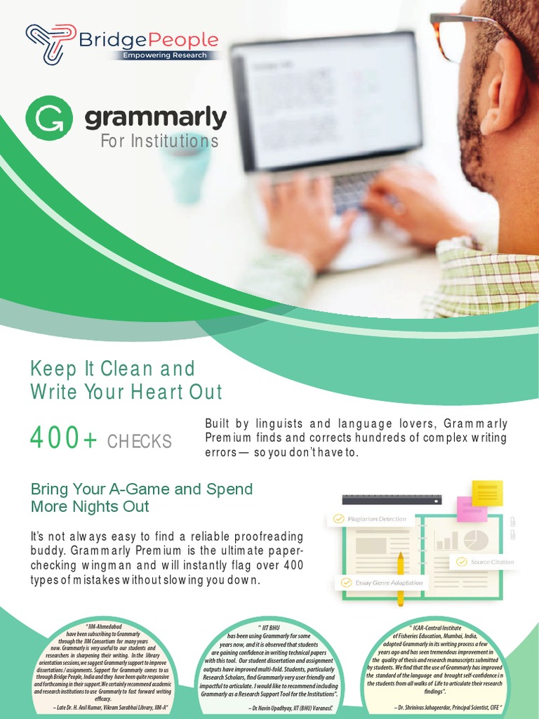 Grammarly Brochure | PDF