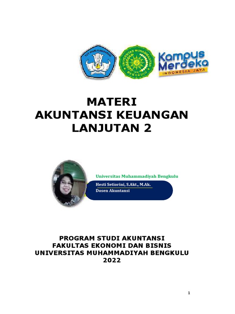 Materi AKL 2 Bab 1 | PDF