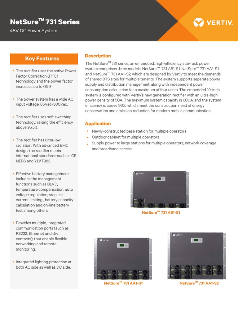Netsure 731 Aa1 Datasheet | PDF