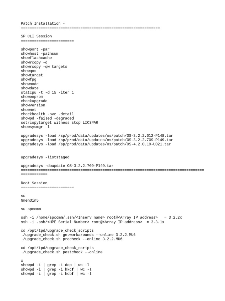 Patch Installation Process | PDF