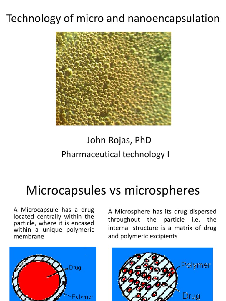 Microcapsulation 2022 | PDF | Liposome | Lipid Bilayer