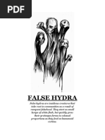 The False Hydra: A 5th Edition Reference Guide For Running A False ...