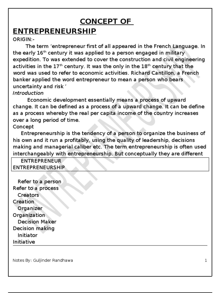 1260.full Notes of Entrepreneurship | PDF | Entrepreneurship | Motivation