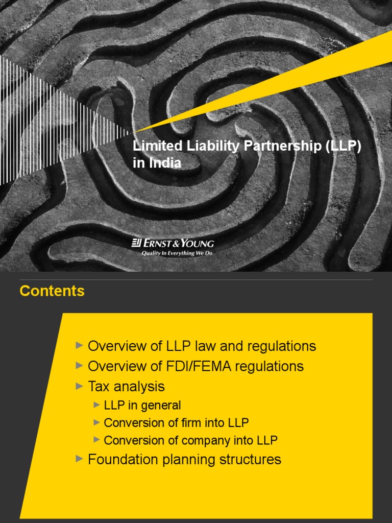LLP in India - Updated Guidance | PDF | Law | Limited Liability Partnership