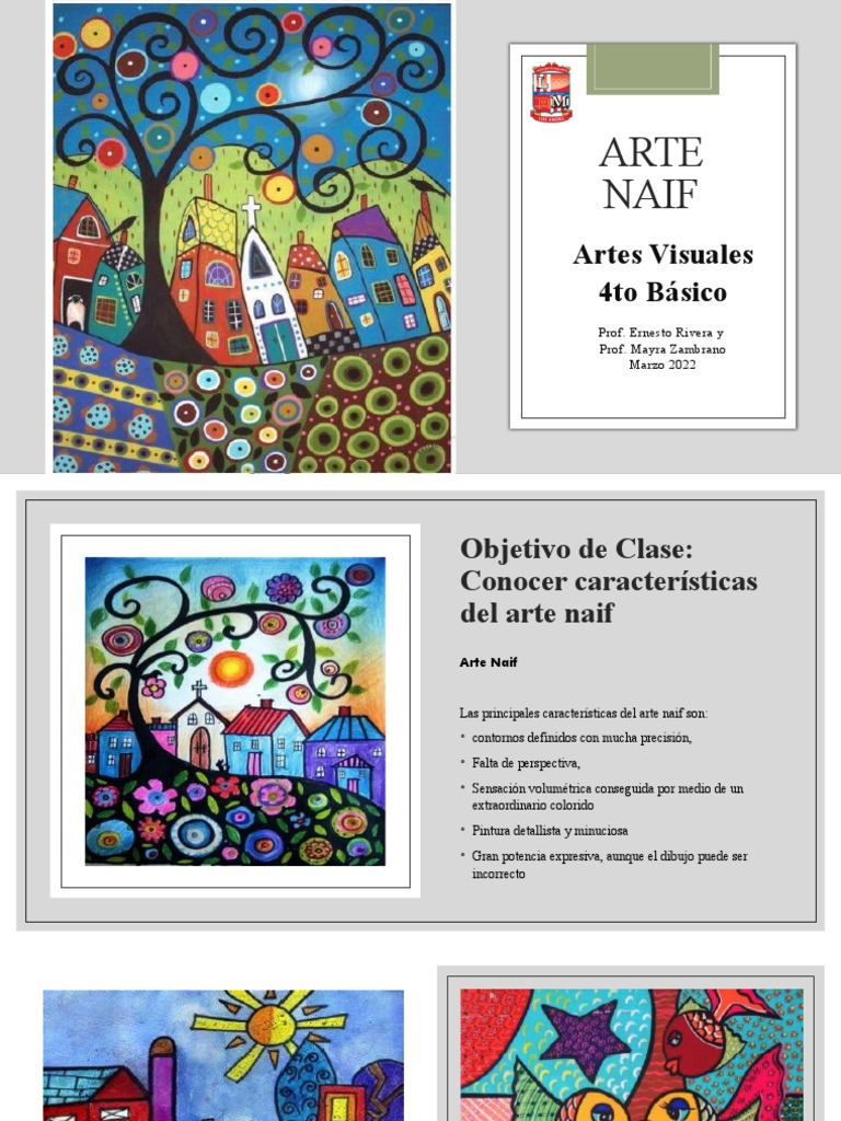 Introducción al Arte Naif para 4to Básico | PDF | Arte | Estilo de vida