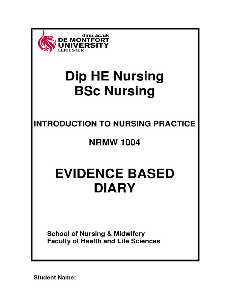 Evidence Based Diary | PDF