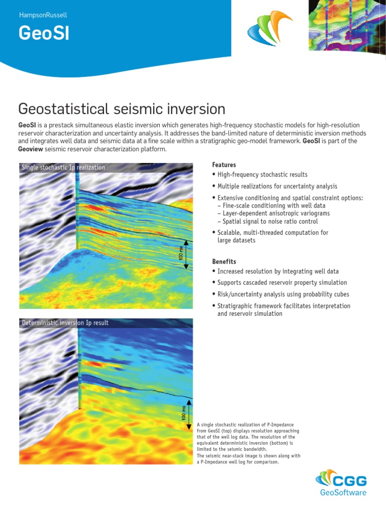 HampsonRussell GeoSI | PDF