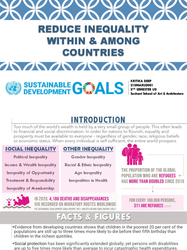 Reduce Inequality | PDF | Social Science