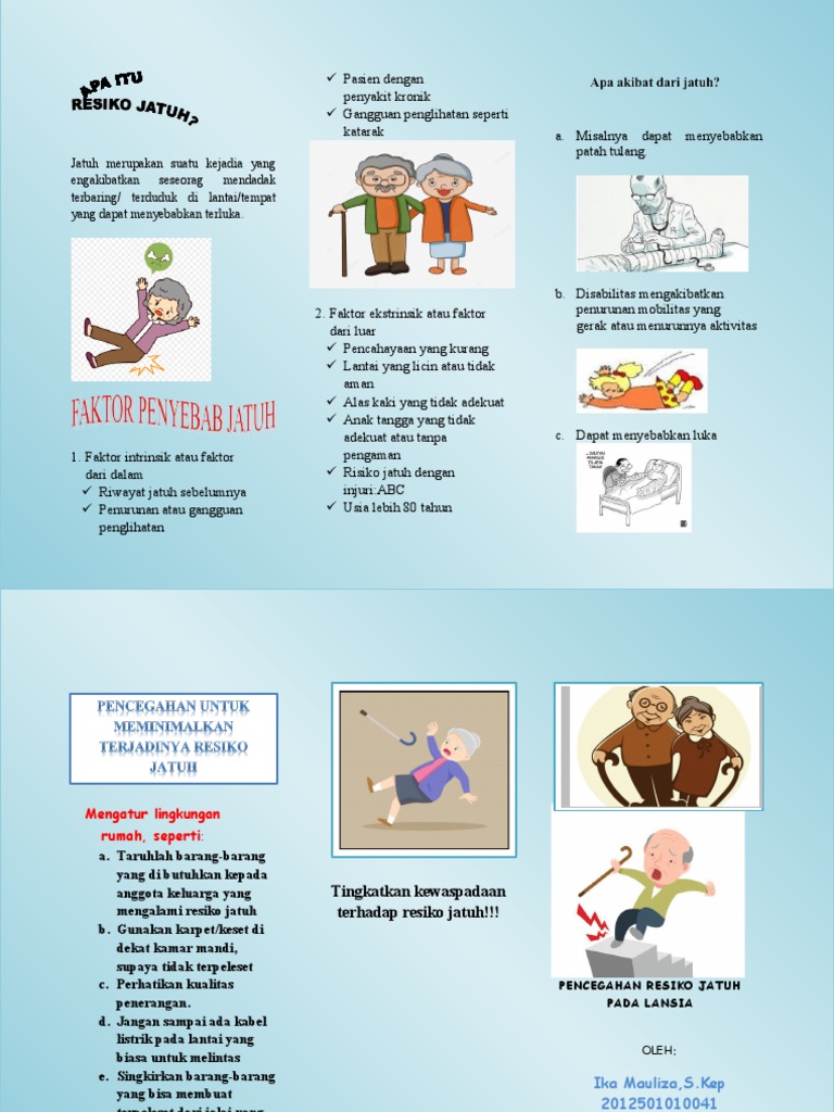 Leaflet Resiko Jatuh | PDF
