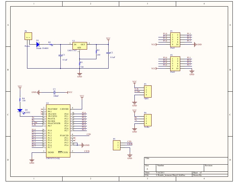 Sensor Schematic | PDF