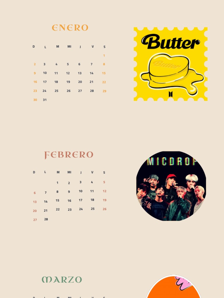 Calendario 1920x1080 PX | PDF