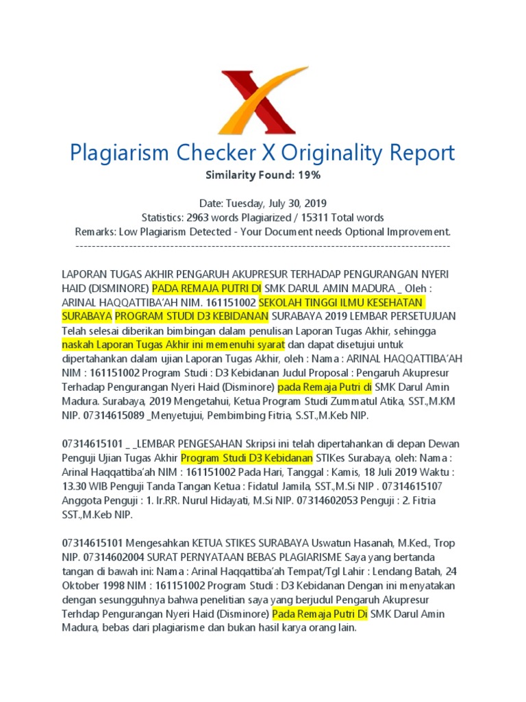 PCX - Report ARINAL HAQQATTIBAAH NIM 161151002 | PDF