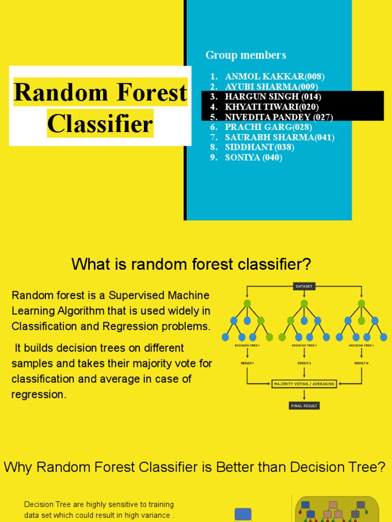 Random Forest Classifier | PDF | Statistical Classification | Applied ...