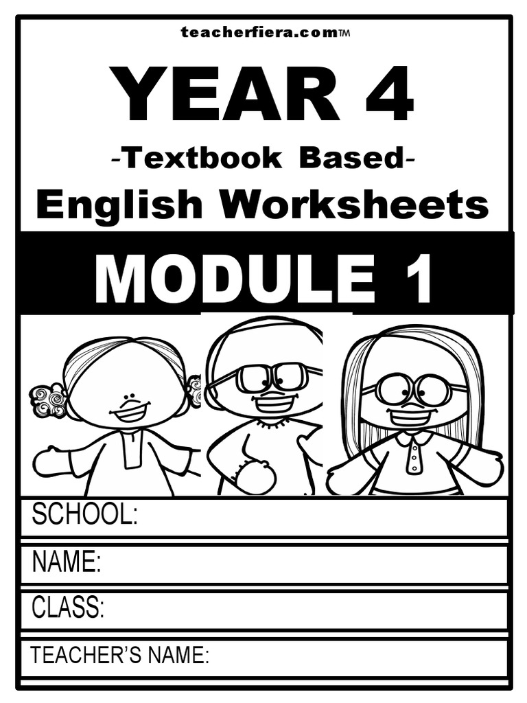 Y4 Module 1 Worksheets 4 | PDF
