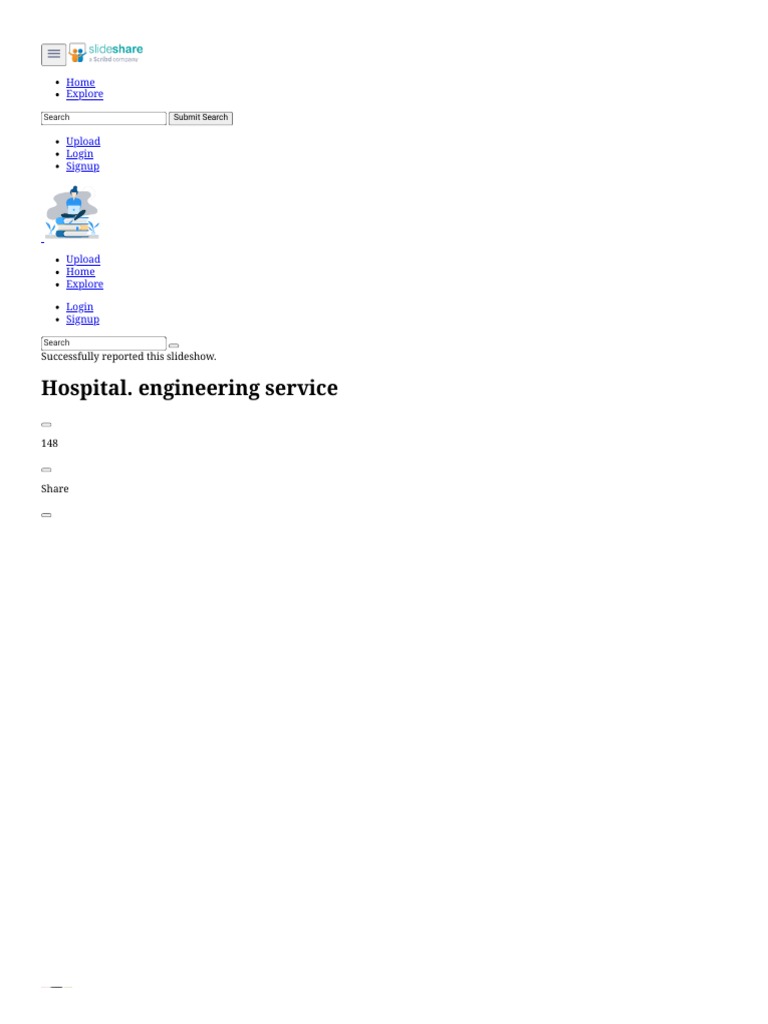 Hospital. Engineering Service | PDF | Air Conditioning | Elevator