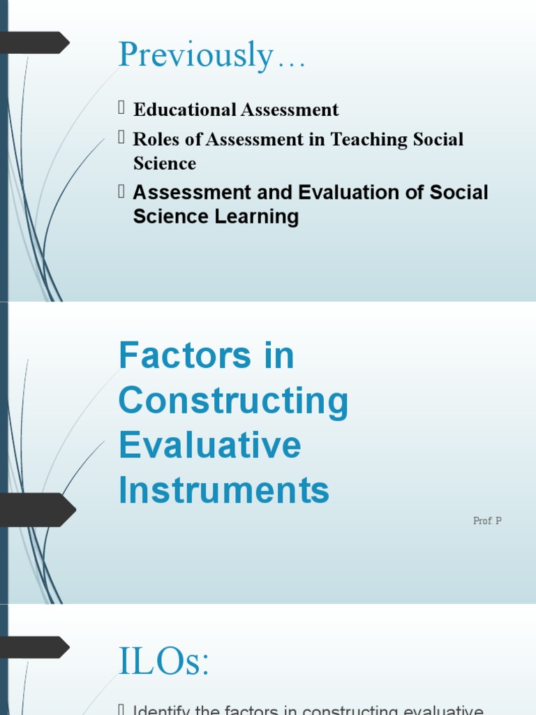 Lesson 5 - AESS 2022 | PDF | Educational Assessment ...