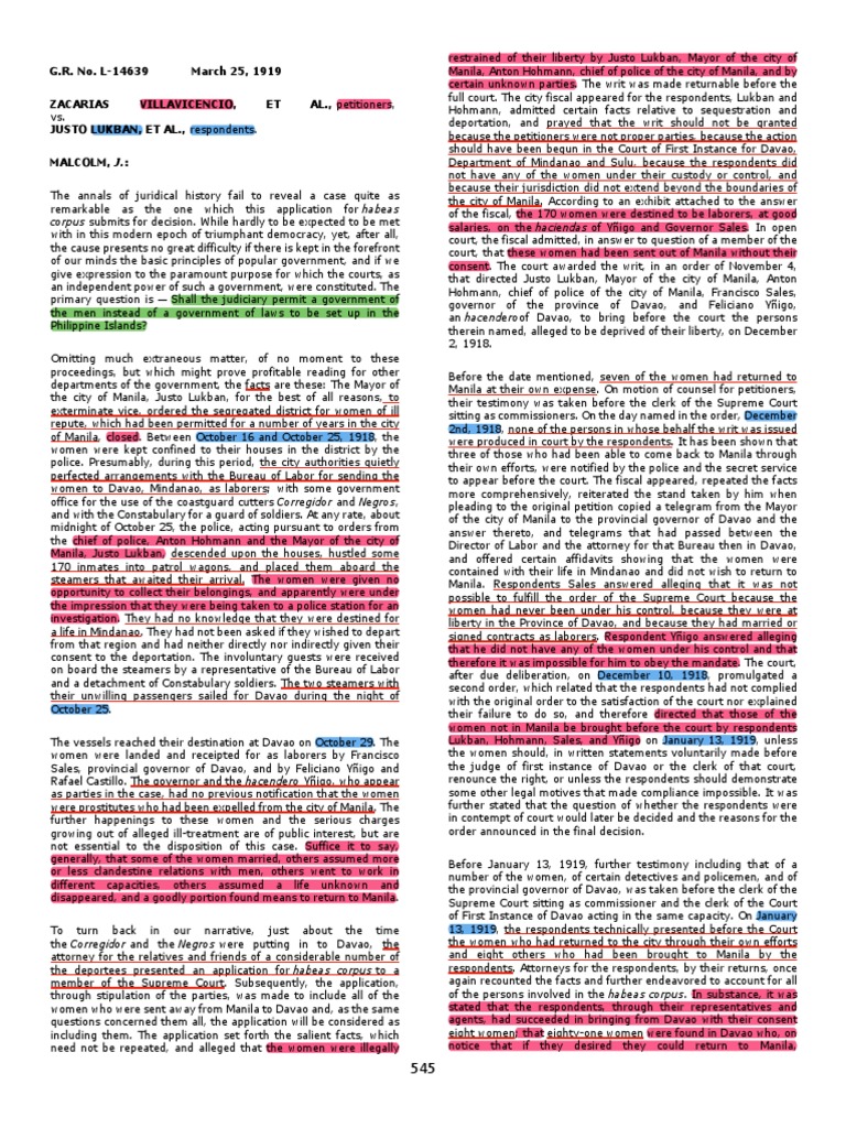 Bill of Rights | PDF | Habeas Corpus | Writ