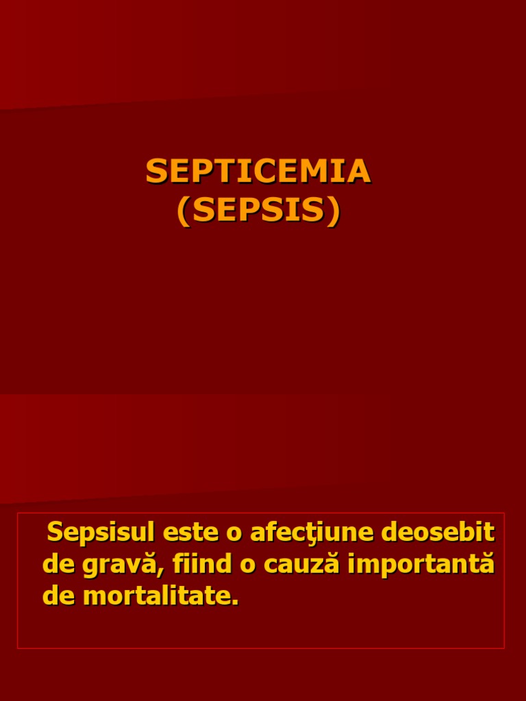 17 Septicemia | PDF