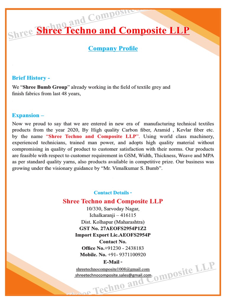 STC Company Profile and Products | PDF