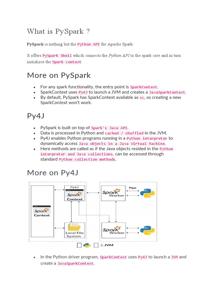 What Is PySpark | PDF