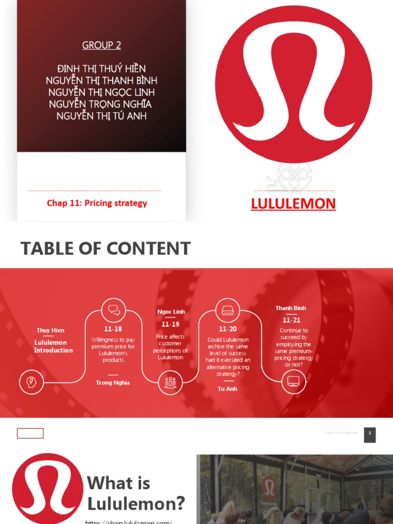 Group2 Lululemon | PDF