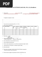 NITA Application - Form 1 | PDF
