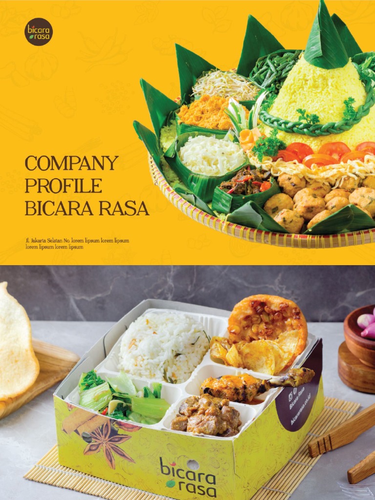 Menu Catering Bicararasa | PDF