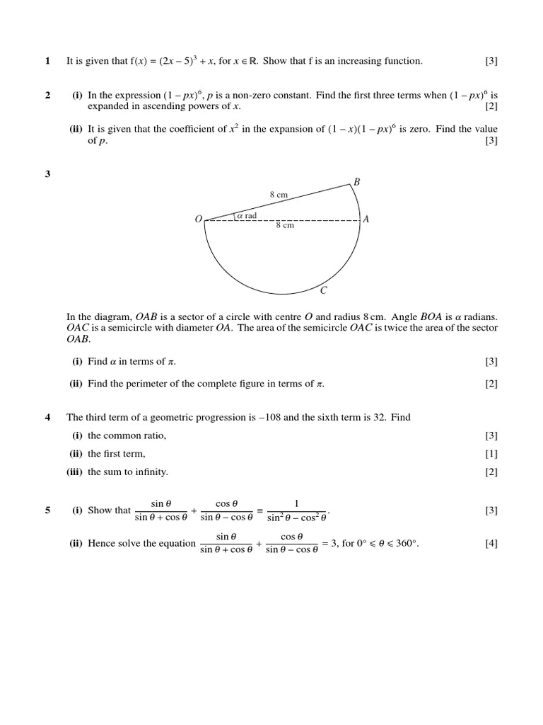 9709 s13 QP 11 | PDF