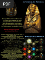 Invocation Cabalistique de Salomon | PDF