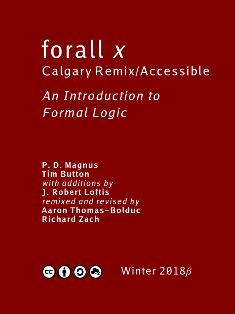 Formal Logic | PDF