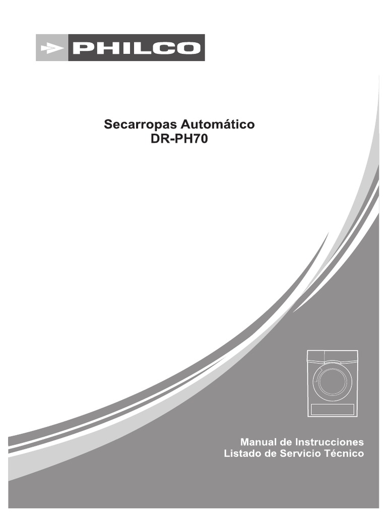 Manual DR-PH70 IM - Spanish | PDF