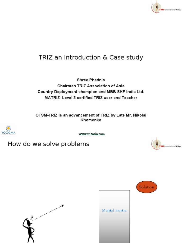 Triz Asia | PDF | Electric Motor | Vacuum Cleaner