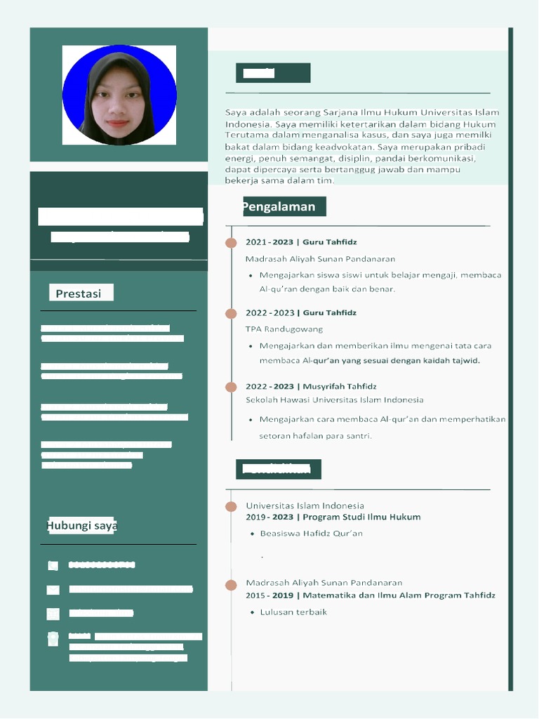 CV Ilma Furqon | PDF