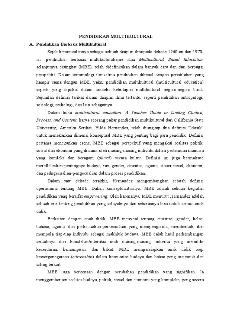 Modul Pendidikan Multikultural | PDF | Sejarah | Agama & Spiritualitas