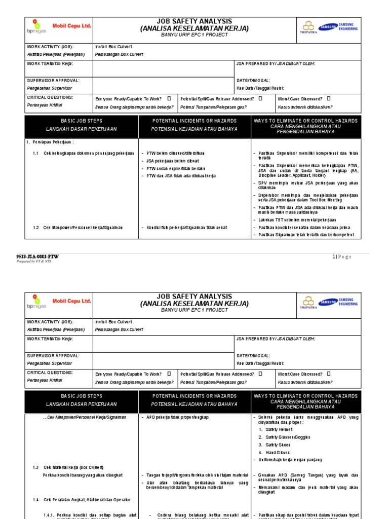 9533 Jsa 0003 PTW | PDF