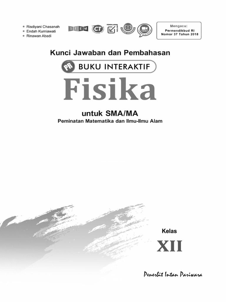 Kunci - PR Fisika Xii | PDF | Griya & Taman | Komputer