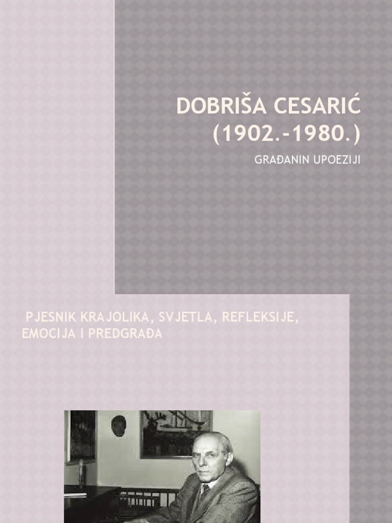 Dobrisa - Cesaric 3 | PDF