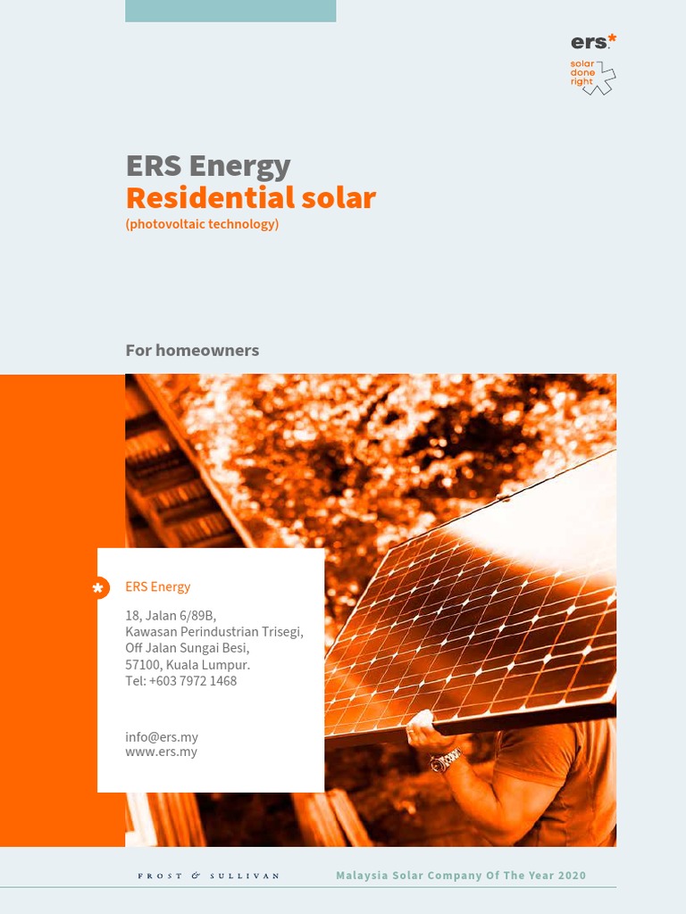 Residential Solar by ERS Energy | PDF