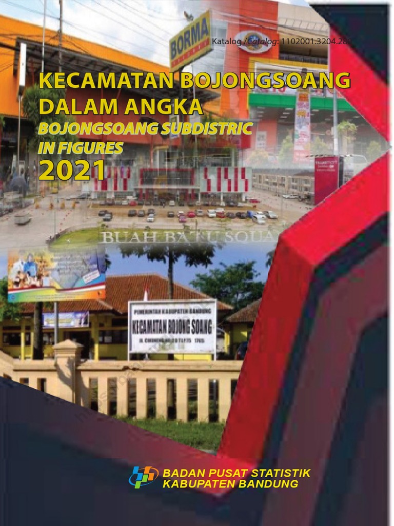 Kecamatan Bojongsoang Dalam Angka 2021 | PDF