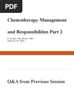 ddAC-T Chemotherapy Overview | PDF | Chemotherapy | Medicine