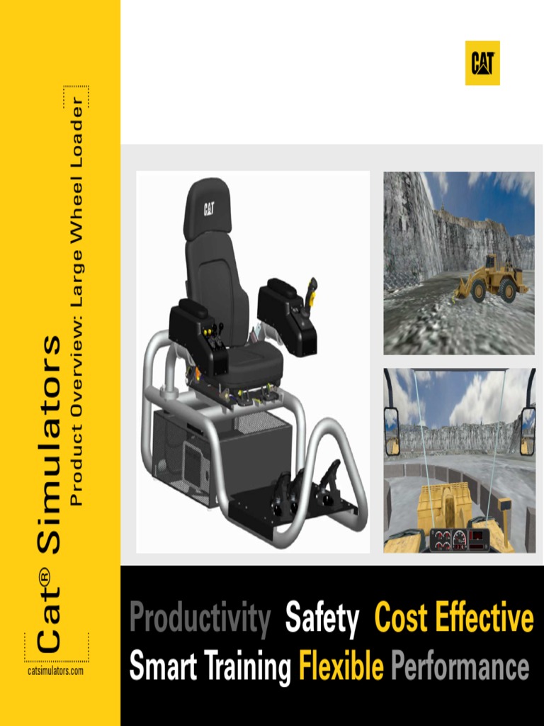 G1.5-LWL Caterpillar Large Wheel Loader Information | PDF | Simulation ...