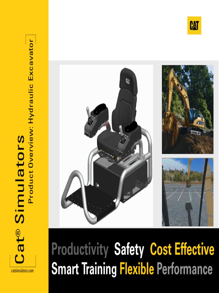 G1.5-HEX Caterpillar Hydraulic Excavator Simulator Information | PDF ...