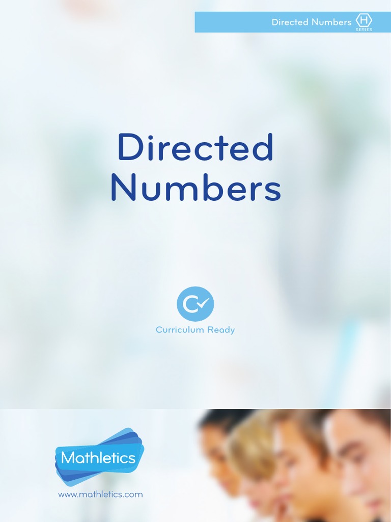 Directed Numbers Lesson and Exercise | PDF | Copyright | Rational Number