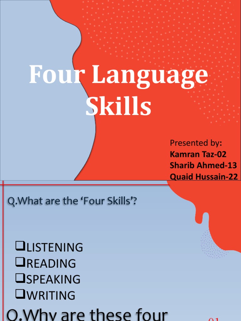 Four Essential Language Skills Explained | PDF