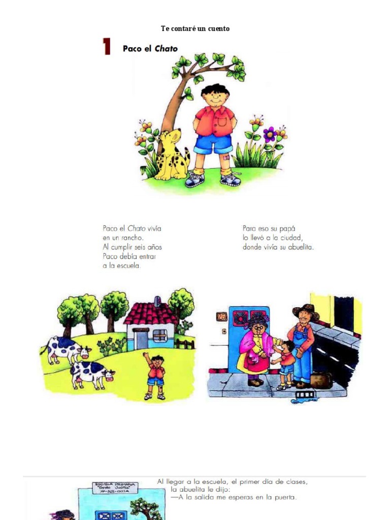 Cuento de Paco El Chato | PDF