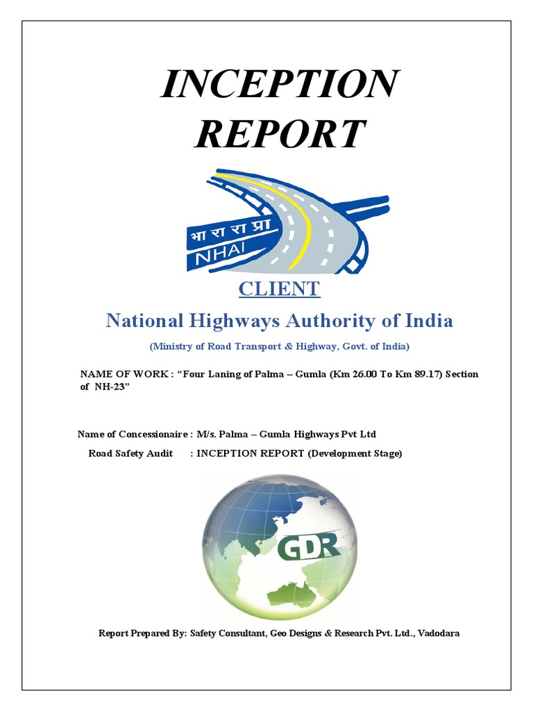 Inception Report | PDF